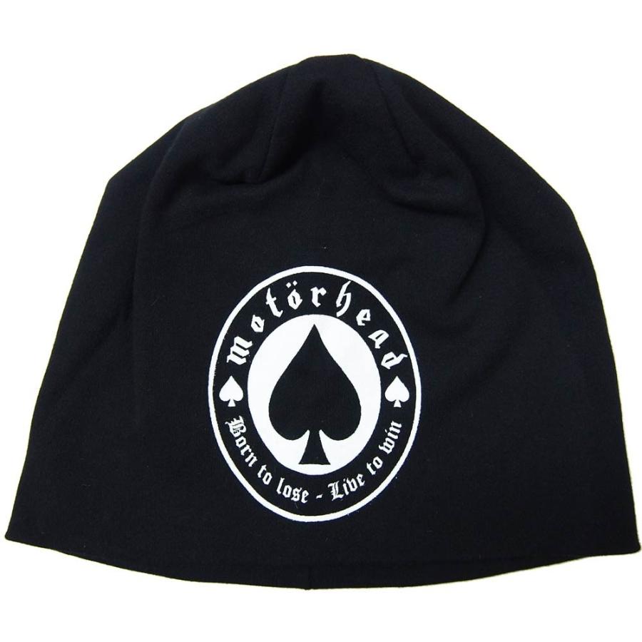 モーターヘッド・MOTORHEAD・BORN TO LOSE・PRINTED・JERSEY BEANIE・オフィシャル ビーニー ...