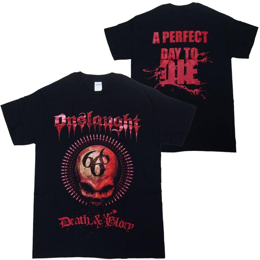 オンスロート・ONSLAUGHT・DEATH AND GLORY・Tシャツ・ バンドTシャツ : DRAGTRAIN - 通販 - Yahoo!ショッピング