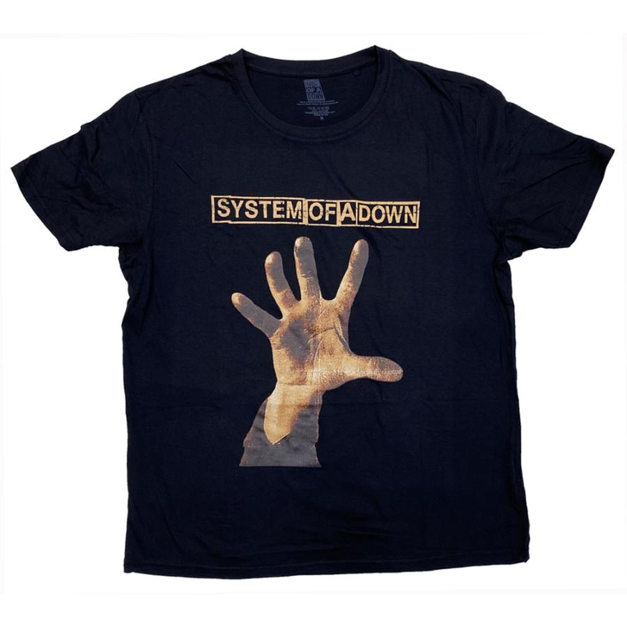 SYSTEM OF A DOWN・システム・オブ・ア・ダウン・HAND・Tシャツ・ロックTシャツ・オフィシャルバンドTシャツ ...