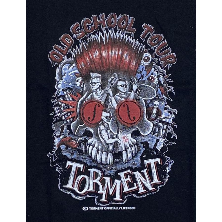 TORMENT・トーメント・OLD SCHOOL TOUR・ブラック・Tシャツ・サイコビリーTシャツ・ロックTシャツ : DRAGTRAIN ...