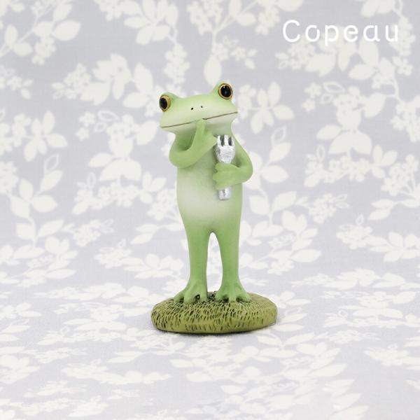 コポー カエル かえる コポーシリーズ グッズ マスコット シンプル スタンダード 腹ペコ はらぺこ フォーク copeau ギフト対応 ラッピング ダイカイ プレゼント : DRAWER ...