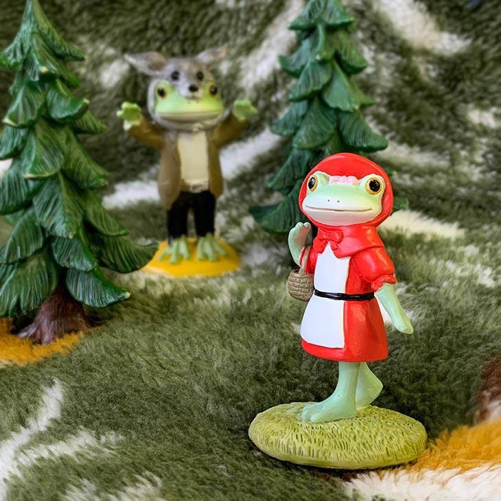 Copeau(コポー） コポーコポミずきん 73385 かえる カエル copeau 雑貨 置き物 置物 小物 ガーデン ミニチュア ダイカイ : DRAWER PLUS - 通販 ...