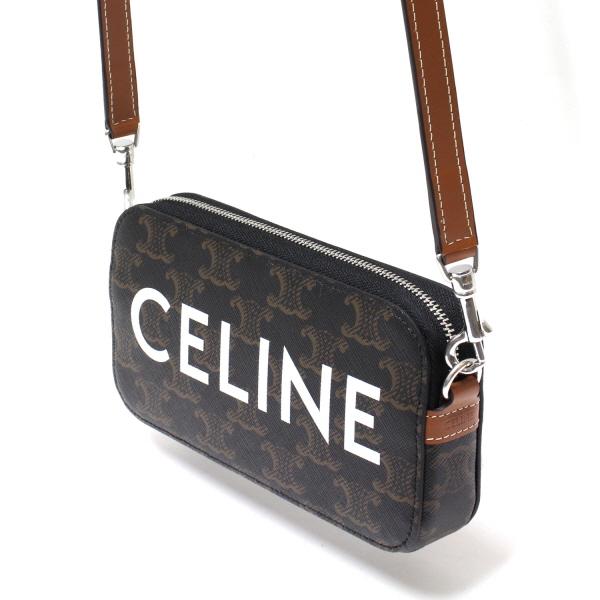 CELINE セリーヌ CELINEプリント HORIZONTAL POUCH ホリゾンタル CELINE セリーヌ CELINEプリント HORIZONTAL POUCH ホリゾンタル