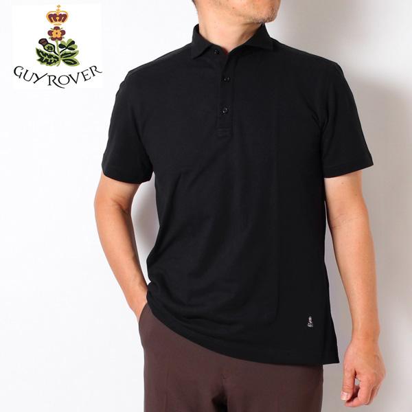 GUY ROVER 24SSモデル ギローバー カットアウェイ 鹿の子 無地ポロシャツ【17 BLACK】 PC208 541500 17 BLACK/【2024SS】m-tops ...