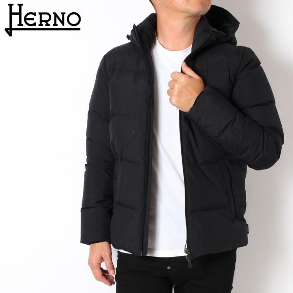 HERNO ヘルノ メンズ Laminar ゴアテックス ウィンドストッパー ダウンジャケット【ブラック】 PI00226UL 11106 9300/【2023-24AW】 : drawers ...