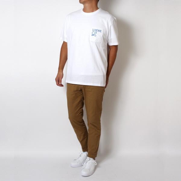 LOEWE ロエベ メンズ ANAGRAM POCKET T SHIRT アナグラム T LOEWE ロエベ メンズ ANAGRAM POCKET T SHIRT アナグラム T