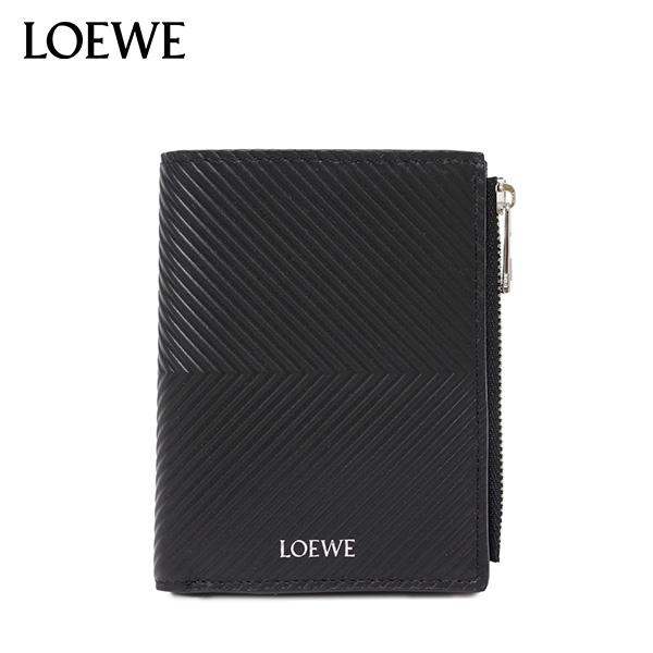 LOEWE 25AWモデル ロエベ GRAPHIC SLIM COMPACT スリム コンパクト ウォレット【1100 BLACK ...