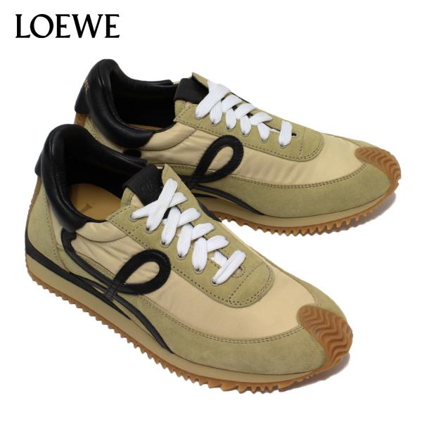 LOEWE（ロエベ） レディース FLOW RUNNER フローランナー スニーカー【GOLD/BLACK】 L815282X39 8133 ...