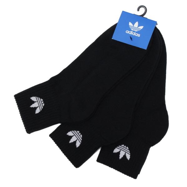 アディダス adidas ロゴ3P ソックス【ブラック】 FM0643 A3F001 /goods : msad-fm0643-a3f001 ...