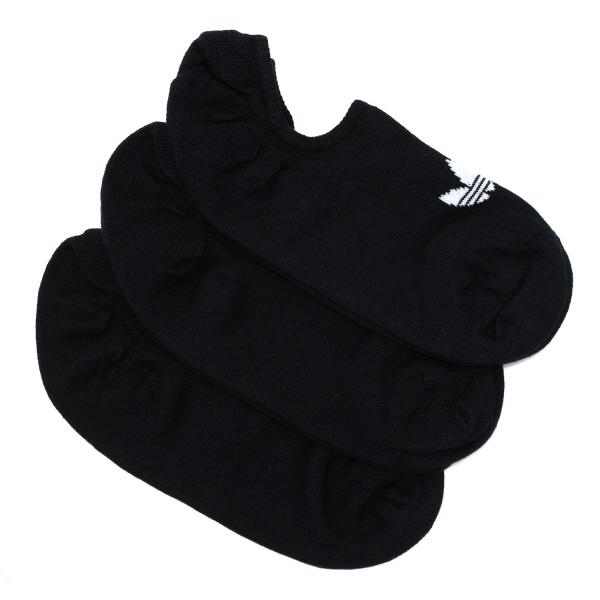 adidas アディダス ロゴ3P ソックス【ブラック】 FM0677 A3F001 /goods : drawers ドロワーズ - 通販 ...