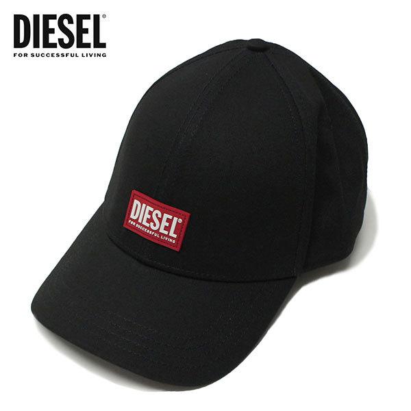 DIESEL ディーゼル キャップ ベースボール ロゴ CAP【ブラック】 A02746 0JCAR 9XXA/goods : drawers ...