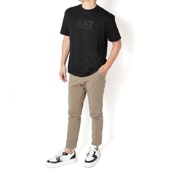 EA7 エンポリオアルマーニ EMPORIO ARMANI ラバーロゴ Tシャツ【ブラック】 7M000224 AF10375 UC001/【2025SS】m-tops : drawers ...