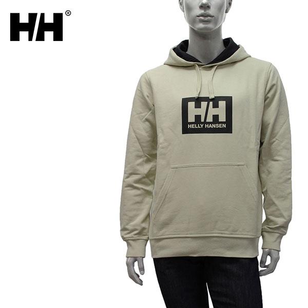 HELLY HANSEN ヘリーハンセン HH BOX HOODIE プルオーバーパーカー BOXロゴ【857 Pelican】 53289 ...