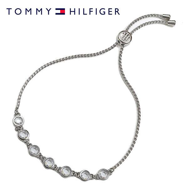 TOMMY HILFIGER トミー・ヒルフィガー ブレスレット シルバー クリスタル【シルバー】 2780225 /accessory ...
