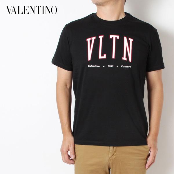 VALENTINO GARAVANI ヴァレンティノ・ガラヴァーニ Valentino Garavani VLTNプリント Tシャツ【ブラック】 2V3MG13D96S TTL/【2023SS ...