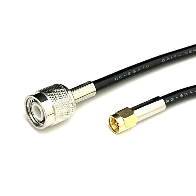50Ω TNCプラグ-SMAプラグ変換 RG58A/U 1m ポスト投函配送 : DreamSound - 通販 - Yahoo!ショッピング