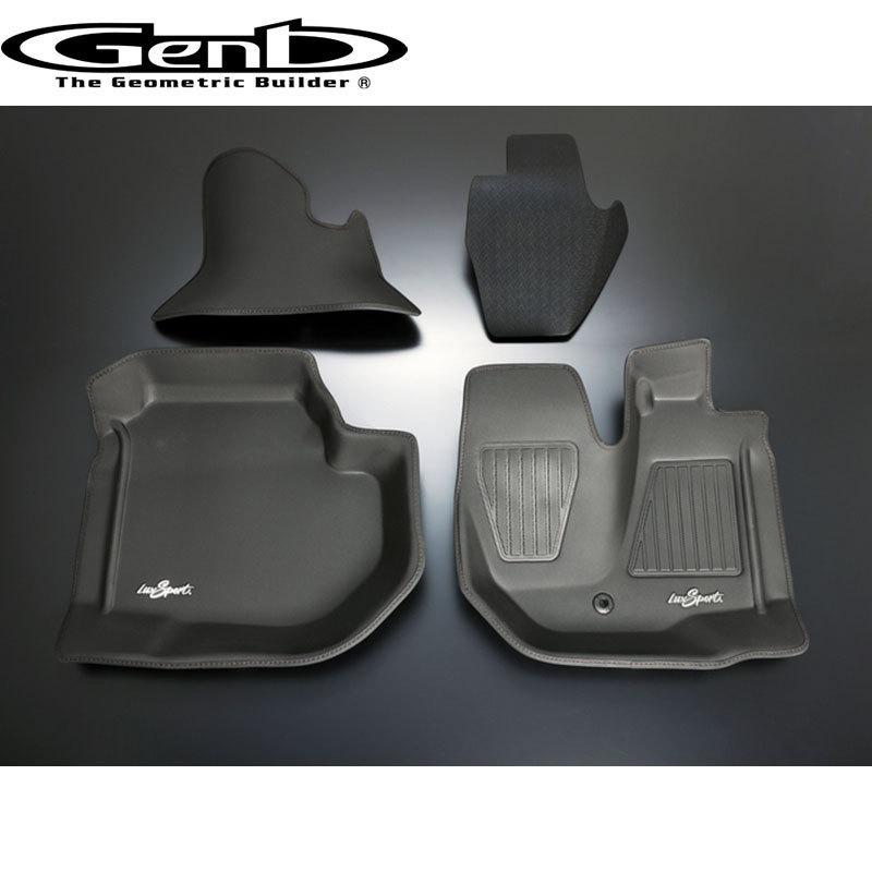 GENB ハイエース 3Dフロアマット 200系 標準ボディ コンフォートマット Black Stitch フロントセット Genb(玄武) OMF01KH : DREAMERS - 通販 ...