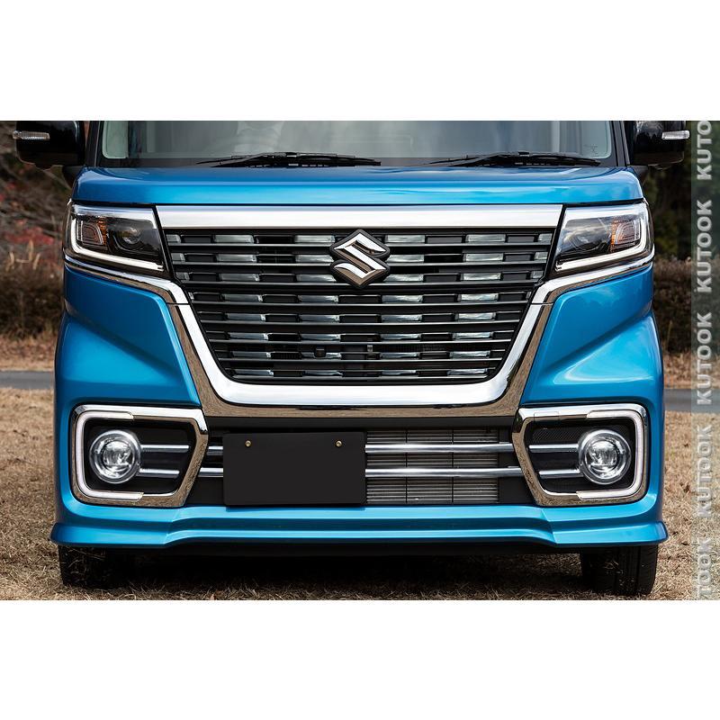 スペーシアベース ベース MK33V GF XF パーツ フォグランプカバー フロントバンパーガーニッシュ : p2122860469fb : dreamフクオカ - 通販 - Yahoo ...