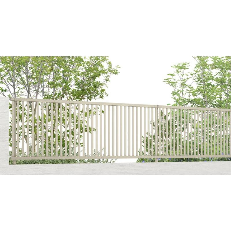 LIXIL フェンス フェンスAB TR3型(縦格子3) T-10 本体 2000mm(フリーポールタイプ専用)×1000mm リクシル 目隠し おしゃれ リフォーム DIY : リフォームお ...