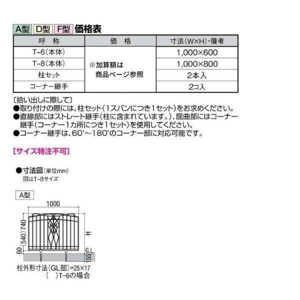 LIXIL フェンス キャスティナA型フェンス T-6 本体 1000×600mm : リフォームおたすけDIY - 通販 - Yahoo!ショッピング