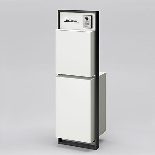 LIXIL リクシル 機能門柱FS 組み合わせ例-11 門柱＋ポスト前取り出し＋スマート宅配ポストTB サイン 表札 おしゃれ 屋外 リフォーム DIY : リフォームおたすけDIY - 通販 ...