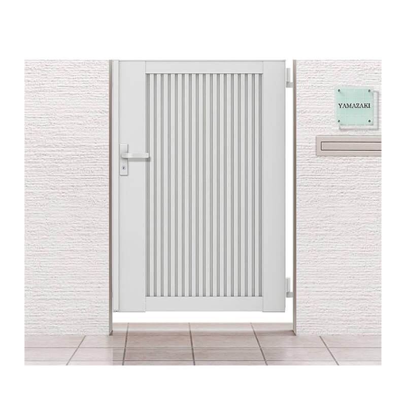 LIXIL 開き門扉AB TM2型 片開き 柱使用 呼称06-12 扉寸法W600×H1200mm リクシル 開き門扉 おしゃれ シンプル リフォーム : リフォームおたすけDIY - 通販 ...