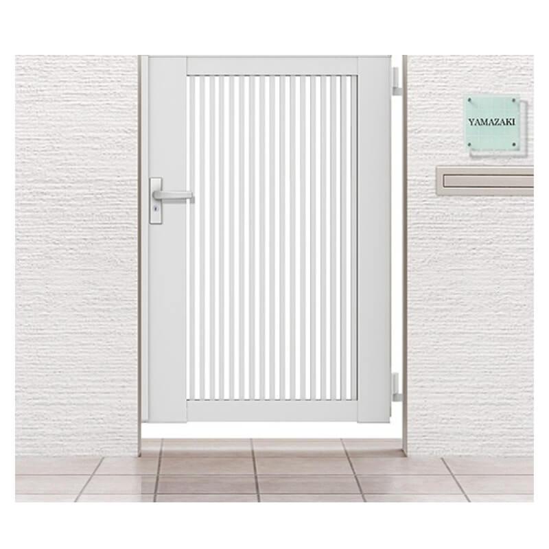 LIXIL 開き門扉AB TR1型 片開き 柱使用 呼称09-12 扉寸法W900×H1200mm リクシル 開き門扉 おしゃれ シンプル リフォーム : リフォームおたすけDIY - 通販 ...