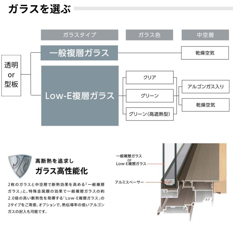 サーモスL 引き違い窓 W1501〜1800×H571〜770mm 特注 オーダーサイズ 複層ガラス 樹脂アルミ複合サッシ 2枚建 引違い窓 リクシル LIXIL TOSTEM リフォーム ...