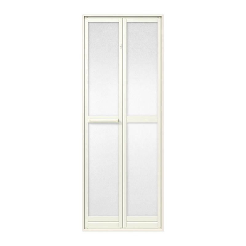 新品 訳あり在庫 浴室2枚折ドア 枠付 内付型完成品 U-SF-07-18J 規格 ホワイト 0718 W750×H1818mm LIXIL/リクシル SF型 浴室ドア 交換 リフォーム ...