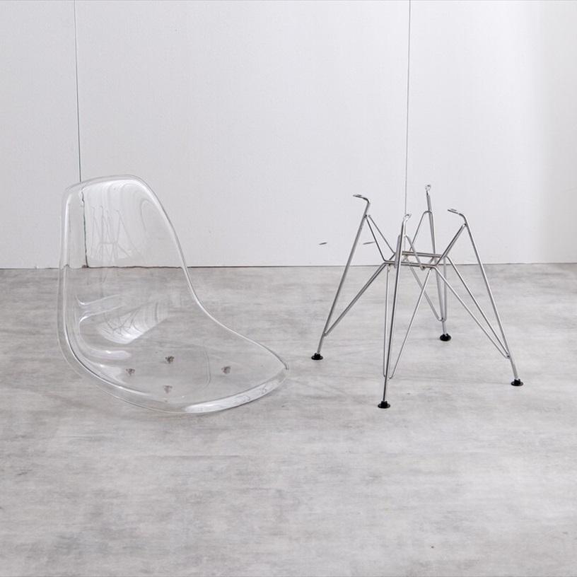 Eames DSR イームズサイドシェルチェア 透明感 116009_CL : 37-927 : Dreamrelife Store - 通販 - Yahoo!ショッピング