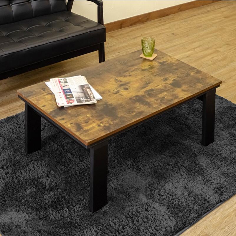 モダンリビングコタツ こたつ 105x60 DCI-105OAK/WAL/VBR/MWH : ドリームリライフショップ - 通販 - Yahoo!ショッピング