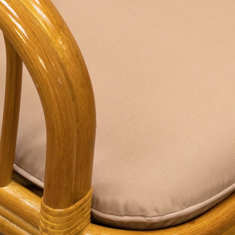 ラタン 回転座椅子 ロータイプ 1脚 IM-13BR/HN : ドリームリライフショップ - 通販 - Yahoo!ショッピング