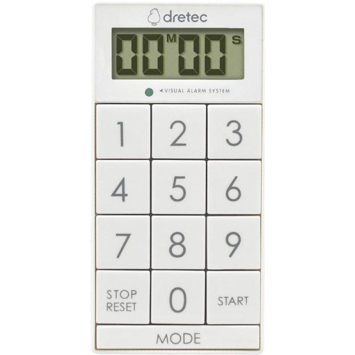 デジタルタイマー スリムキューブ 液晶 LED 音とランプでお知らせ ホワイト ドリテック T-617WT : スマホカバー専門店 ドレスマ - 通販 - Yahoo!ショッピング