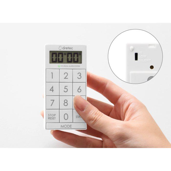 デジタルタイマー スリムキューブ 液晶 LED 音とランプでお知らせ ホワイト ドリテック T-617WT : 4536117040647 : スマホカバー専門店 ドレスマ - 通販 ...