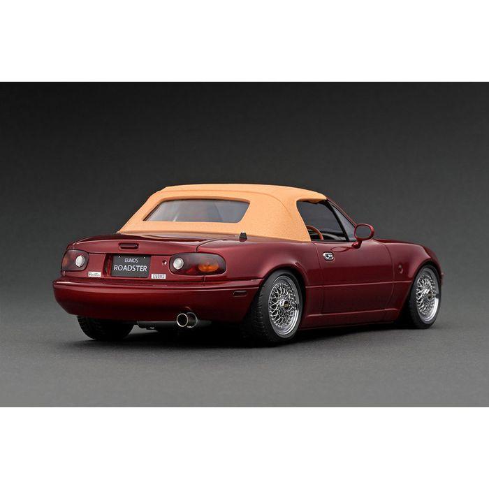 1/18 MAZDA Eunos Roadster ロードスター (NA) Burgundy ティーケー・カンパニー IG3200 : 4573448902008 : スマホカバー専門店 ...