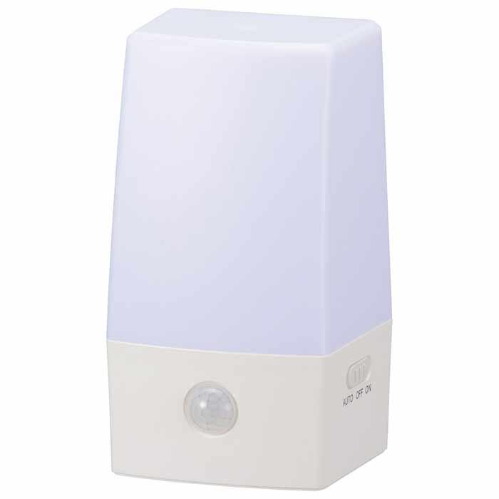 LEDナイトライト 明暗+人感センサー 単3形×6本使用 昼白色 210 lm IPX4防水 玄関 屋外 照明 OHM NIT-BLA6JSL-WN :4971275601420:スマホカバー ...