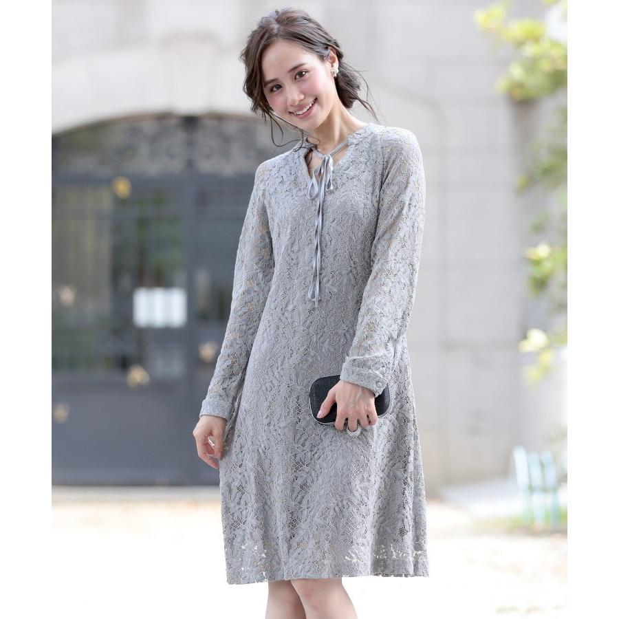 DRESS+（ドレスプラス） パーティードレス 大きいサイズ 結婚式 袖あり