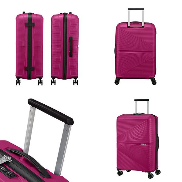 Samsonite サムソナイト アメリカンツーリスター エアーコニック 67cm ディープオーキッド 128187-E566 スーツケース ...