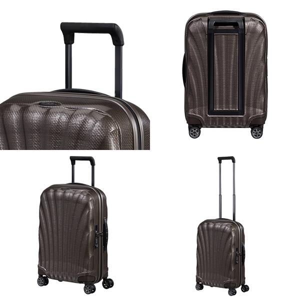 Samsonite サムソナイト C-LITE シーライト スピナー 55cm コスモライト EXP ウォルナット 134679-1902 ...