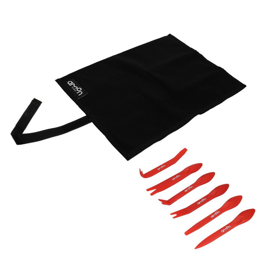 amon 3501 エーモン 内張りはがしセット 高強度グラスファイバー入 専用ロールバッグ : ドライブマーケットYahoo!店 - 通販 - Yahoo!ショッピング