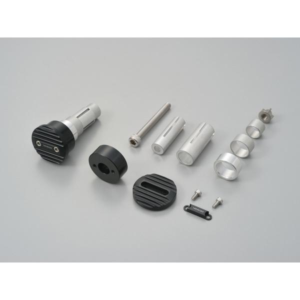 DAYTONA（バイク用品） デイトナ 16825 ハイサイダー バーエンドミラーアダプター ウェーブ ブラック バイク用 左右セット 汎用 ...