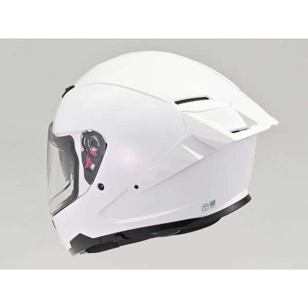 DAYTONA（デイトナ） DN-001RS ヘルメット ホワイト XL(61-62cm) バイク用ヘルメット フルフェイス SG規格 ...