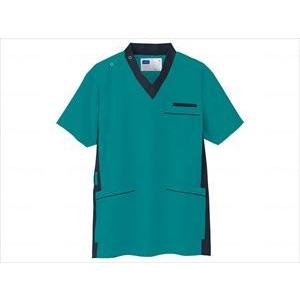 自重堂WHISEL 男女兼用スクラブ WH11685 ターコイズブルー 4L(wf-200004-24)【単位：1】 :wf-200004-24:ドクターマート介護用品 - 通販 ...