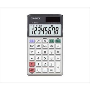 【グリーン購入法】62-1061-90 カシオ 「グリーン購入法適合」電卓 手帳タイプ 8桁 SL-910GT-N【1個】(as1-62-1061-90) :as1-62-1061-90 ...