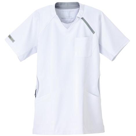 男女兼用上衣 HOS-5222(SS)ホワイト ダンジョケンヨウジョウイ(24-6926-00)【1枚単位】 : ドクターマートアネックス - 通販 - Yahoo!ショッピング