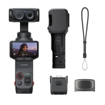 Insta360 【新発売記念！特価！即納！】新型Insta360 Luna Ultra本体＋黒自撮り棒114cm+メモリ64GB+保護ガラス ...