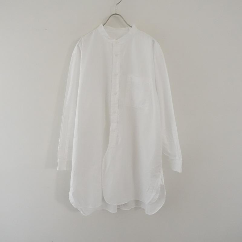 TOUJOURS 【美品/定価4.2万/2022AW】トゥジュー *COTTON TWILL CLASSIC BAND COLLA シャツワンピース*2(1-2307-88)【62G32 ...