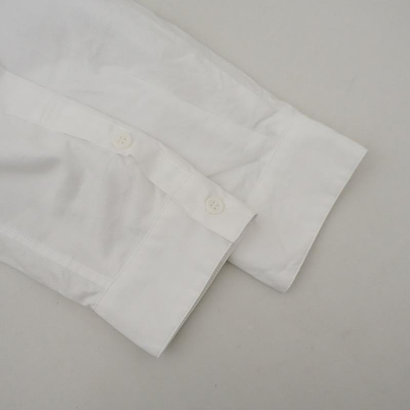 TOUJOURS 【美品/定価4.2万/2022AW】トゥジュー *COTTON TWILL CLASSIC BAND COLLA シャツワンピース*2(1-2307-88)【62G32 ...