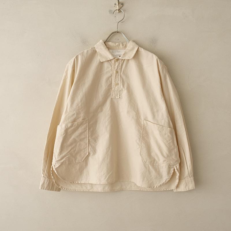 YAECA //ヤエカ×ほぼ日 エルディーケーウェア YAECA×HOBONICHI LDKWARE *コットンプルオーバーシャツ*Mトップス綿(1-2311-471)【80L32 ...