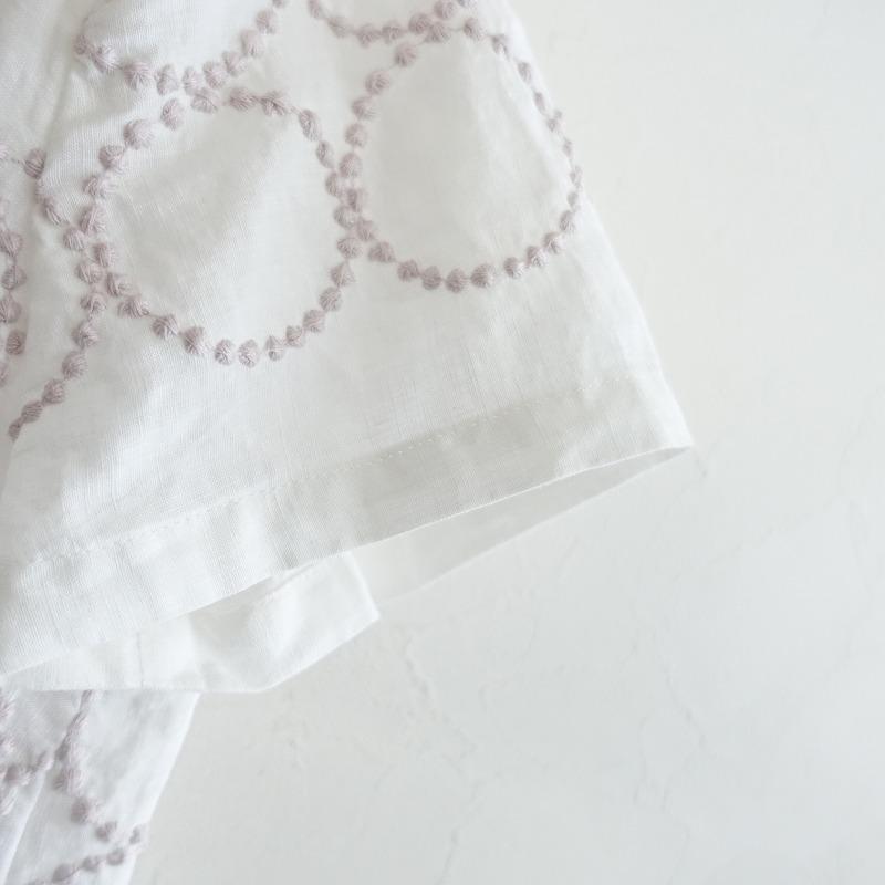 mina perhonen //ミナペルホネン *tambourine リネン刺繍 mina perhonen //ミナペルホネン *tambourine リネン刺繍